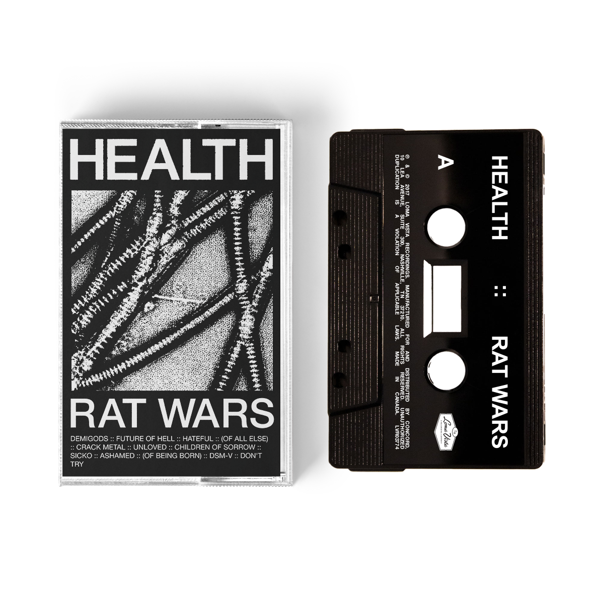 HEALTH :: RAT WARS CASSETTE – HEALTH :: FASHION