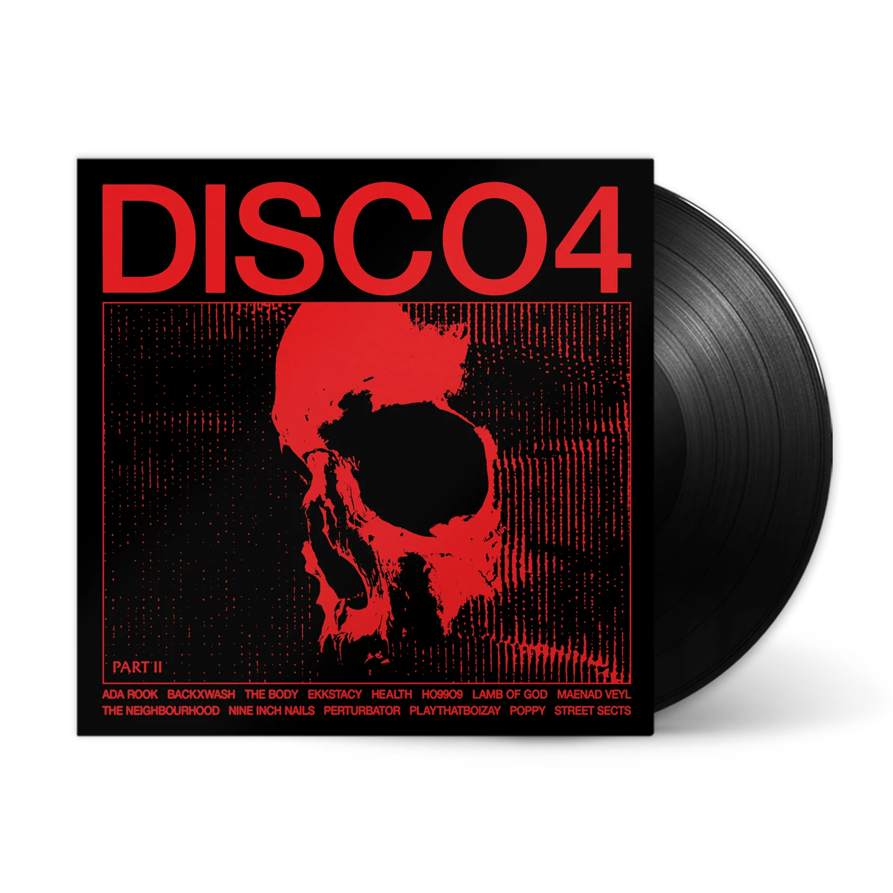 DISCO4 :: PART II - STANDARD EDITION BLACK LP – HEALTH :: FASHION