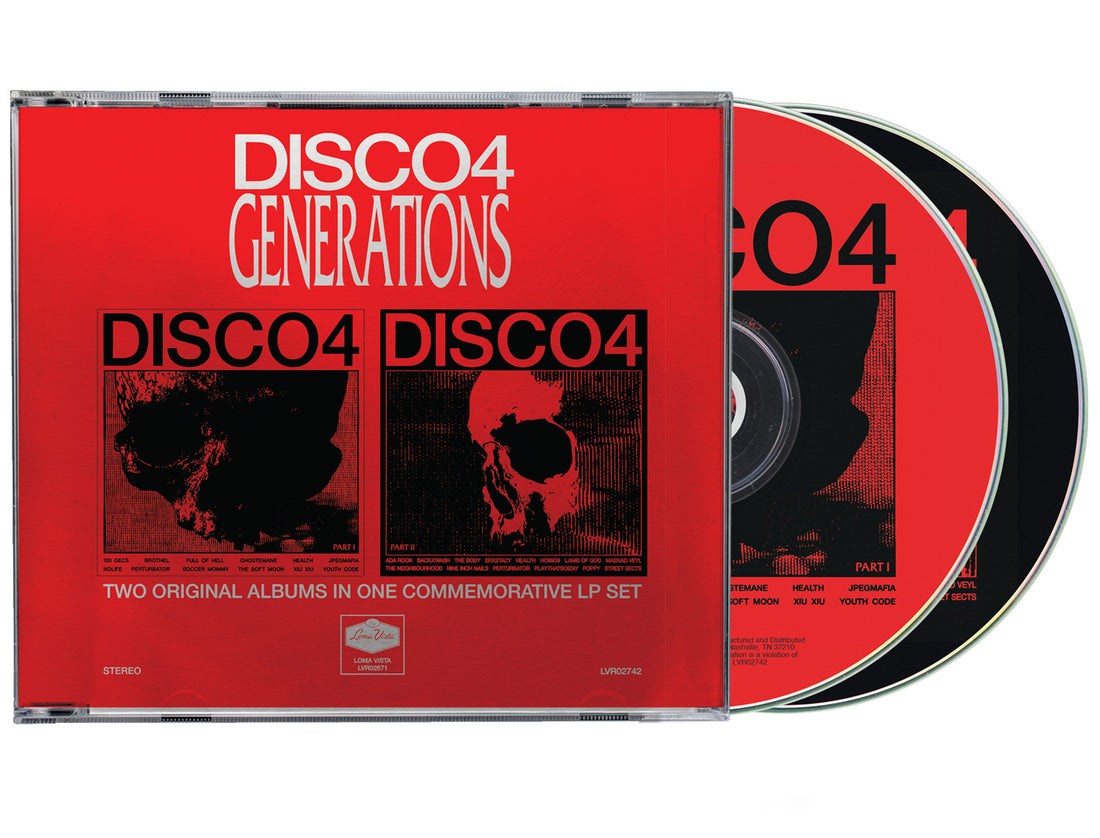 DISCO4 :: GENERATIONS DOUBLE CD SET – HEALTH :: FASHION